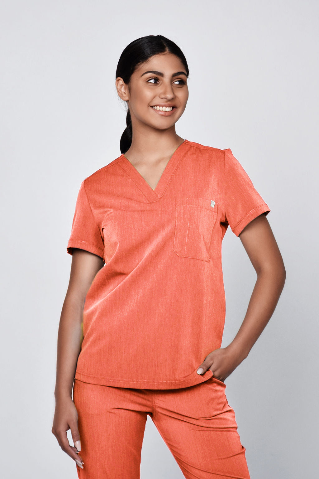 Women's One Pocket Scrub Top | Medical Scrubs | South Africa | Stich ...
